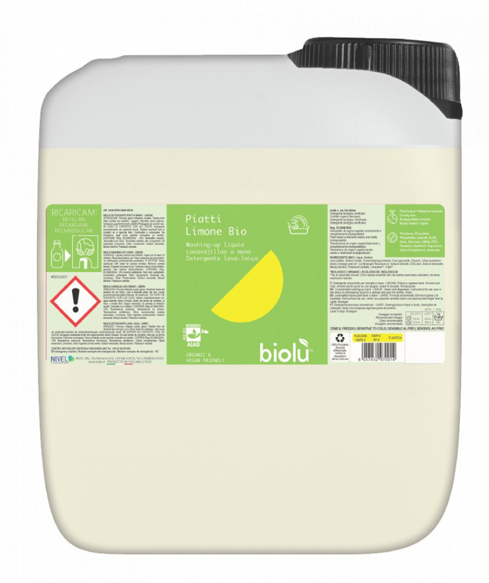 Biolu Detergent lichid pt vase ECO 5l
