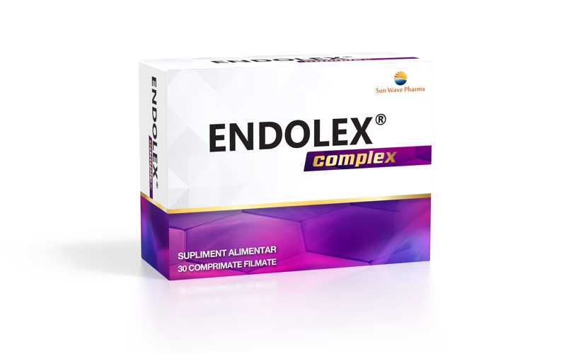 Endolex Complex, 30 comprimate filmate, Sun Wave
