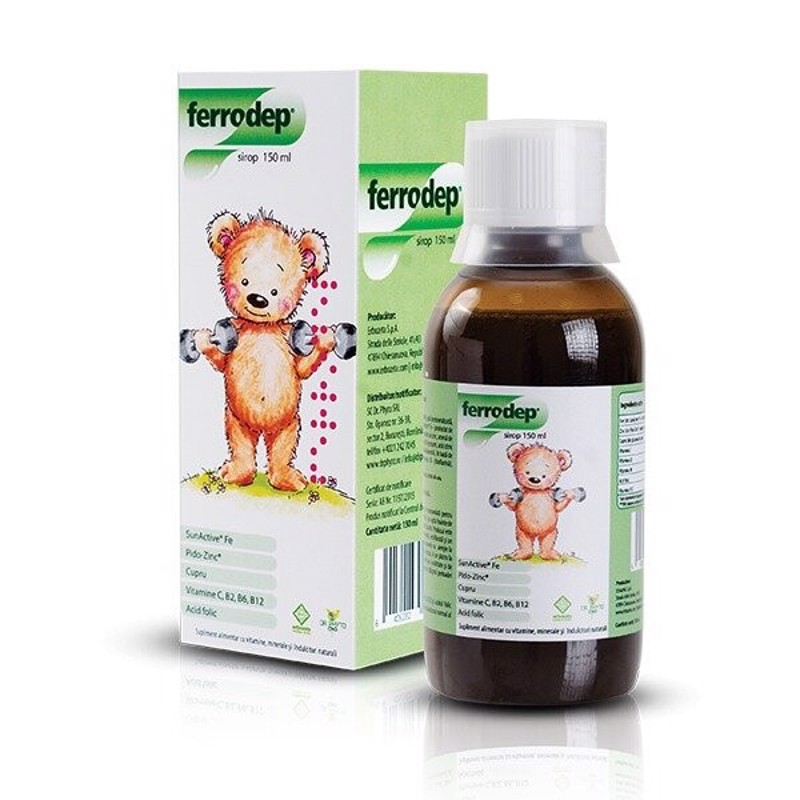Ferrodep Sirop 150ml-Dr.Phyto