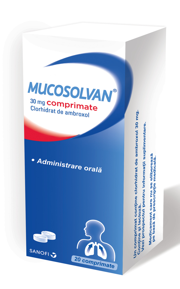 Mucosolvan 30mg cpr x 20 (Sanofi)