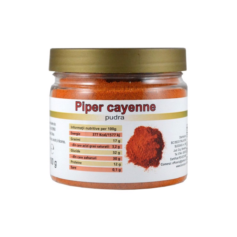 Piper cayenne macinat 100g (Deco Italia)