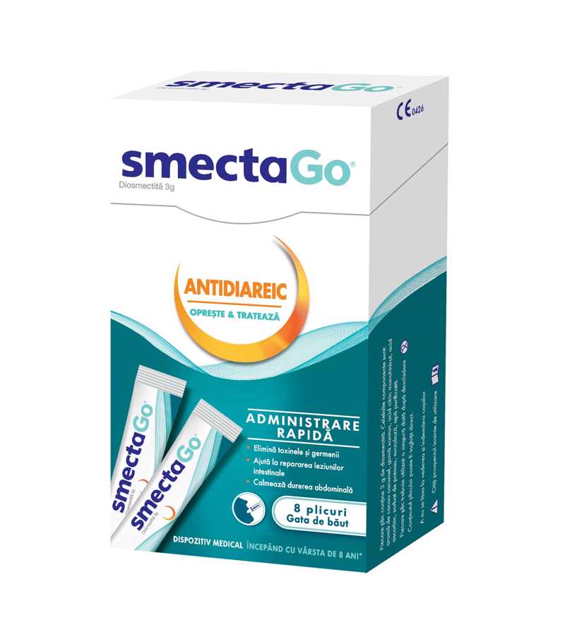 SmectaGo plic x 8-Beaufour Ipsen